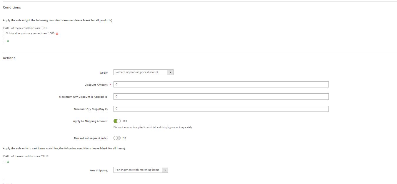 Magento 2.2.4 Shopping Cart Rule for Free Shipping... - Page 2 - Magento Forums
