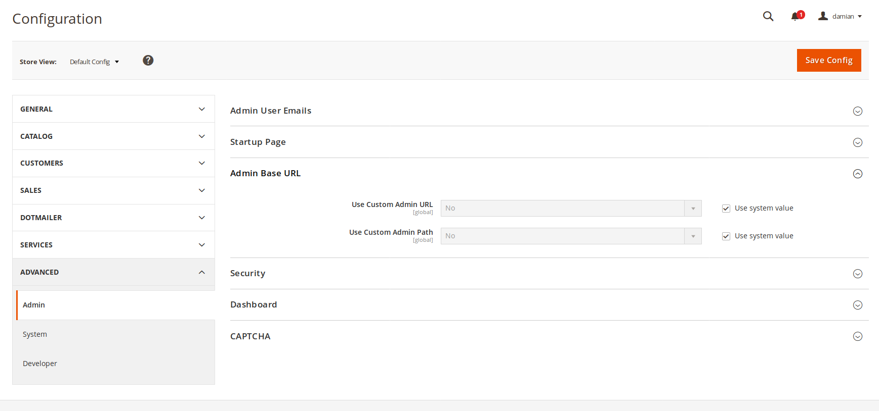 Admin Panel on separate domain - Magento Forums