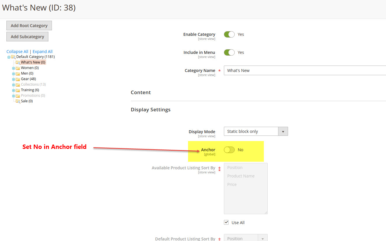 Solved: hide all filters for specific category - Magento Forums