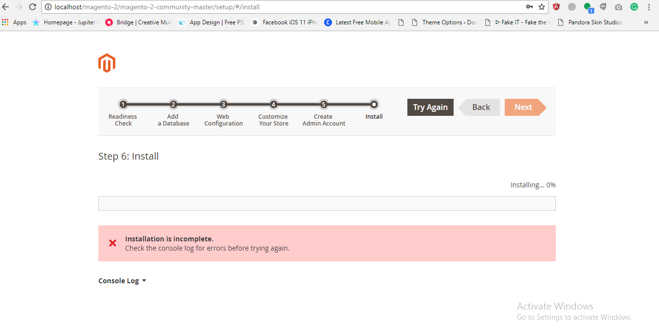Magento 2 installation on localhost - Magento Forums