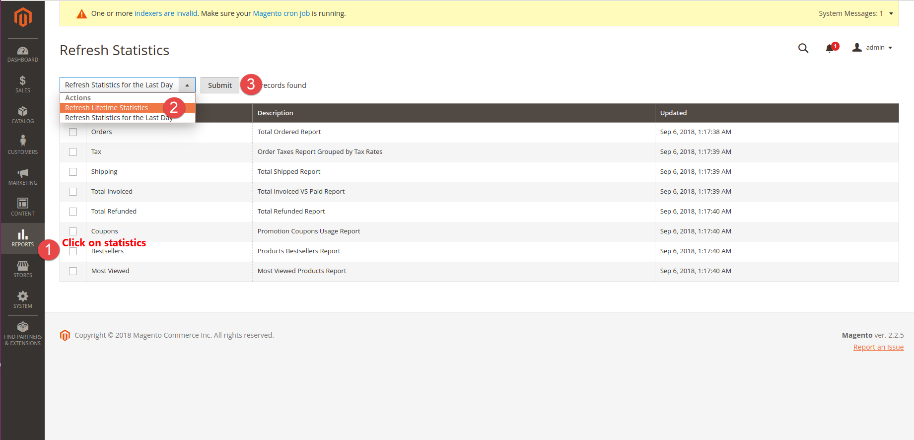 Solved: Lifetime sales, Average Order, Revenue = zero - Magento Forums