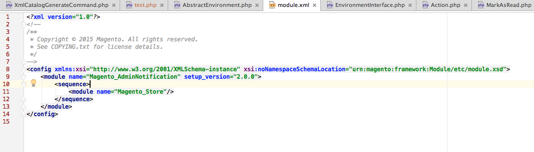 Solved: differences in "noNamespaceSchemaLocation" - Magento Forums