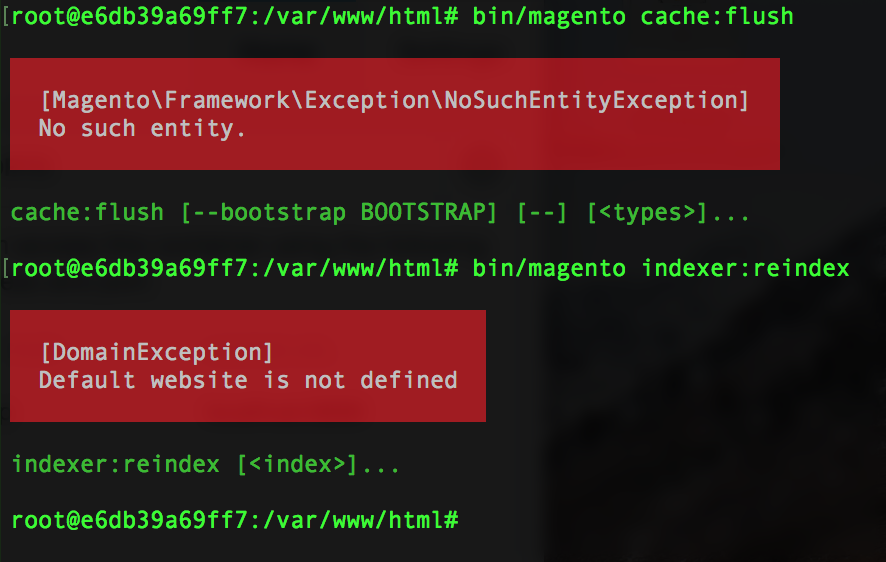 Solved Domainexception Default Website Is Not Defined Magento Forums 3411
