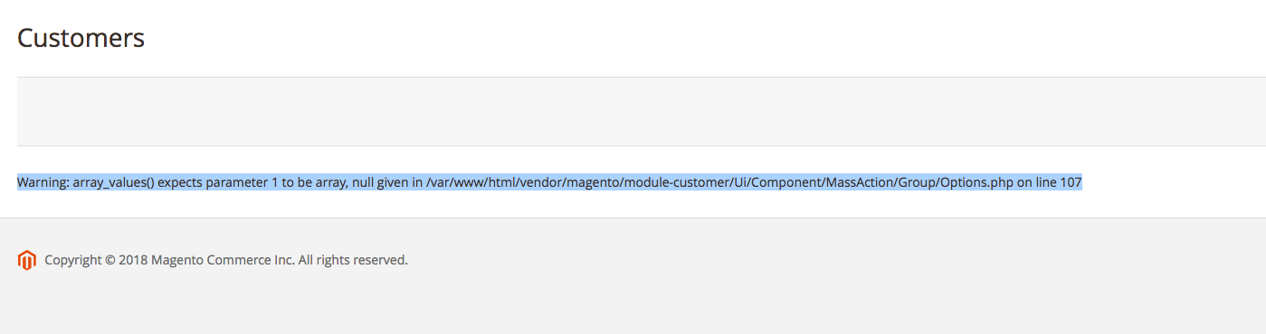 No more customers in back-office - Magento Forums