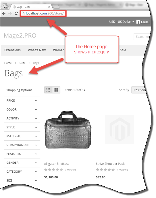 Solved: Configure root category as default home page? - Magento Forums