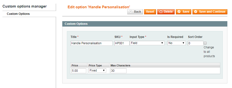 Solved: Sales report for custom options - Magento Forums