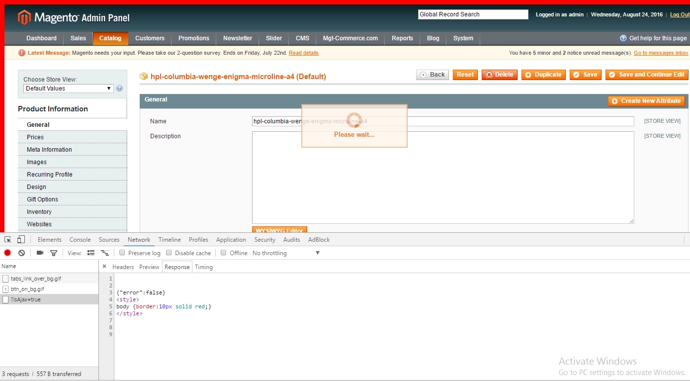 Product is not getting saved/updated from Magento ... - Magento Forums