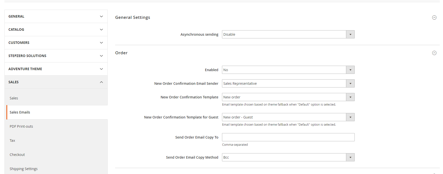 Payment module email sending - Magento Forums